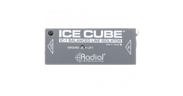 Radial Ice Cube IC-1 Balanced Line Izolátor és Hum Eliminator