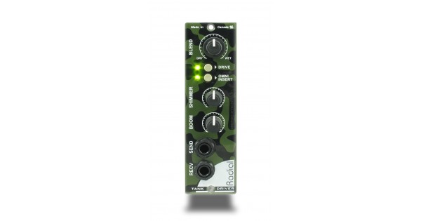 Radial TANK DRIVER 500-as REVERB zengető I/O Modul